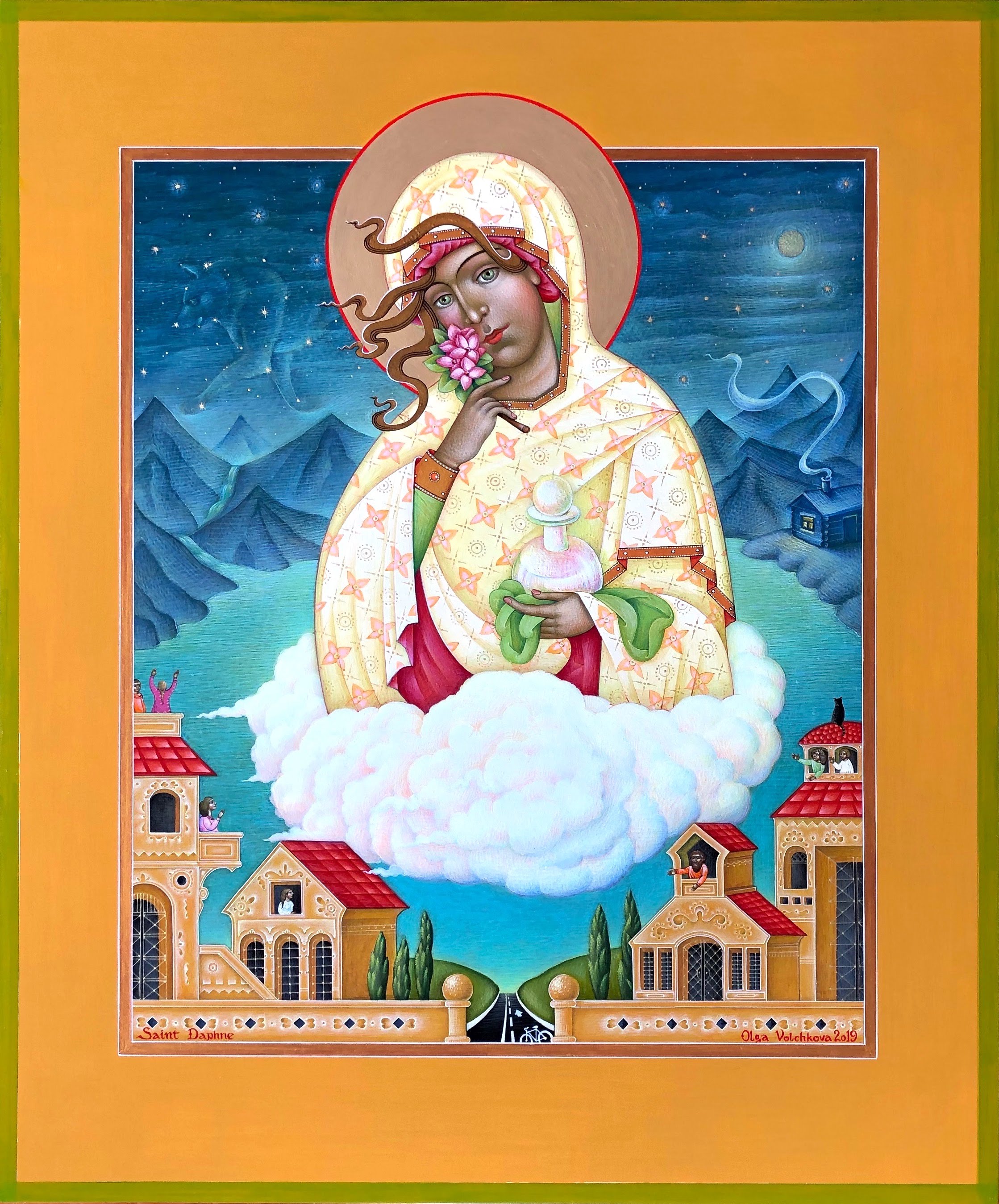 icons - the garden saints - olga volchkova